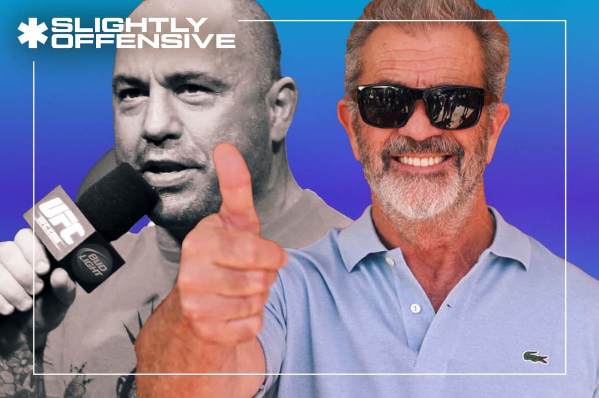 Mel Gibson Denies Evolution on Joe Rogan Podcast: 'I don't Really go ...