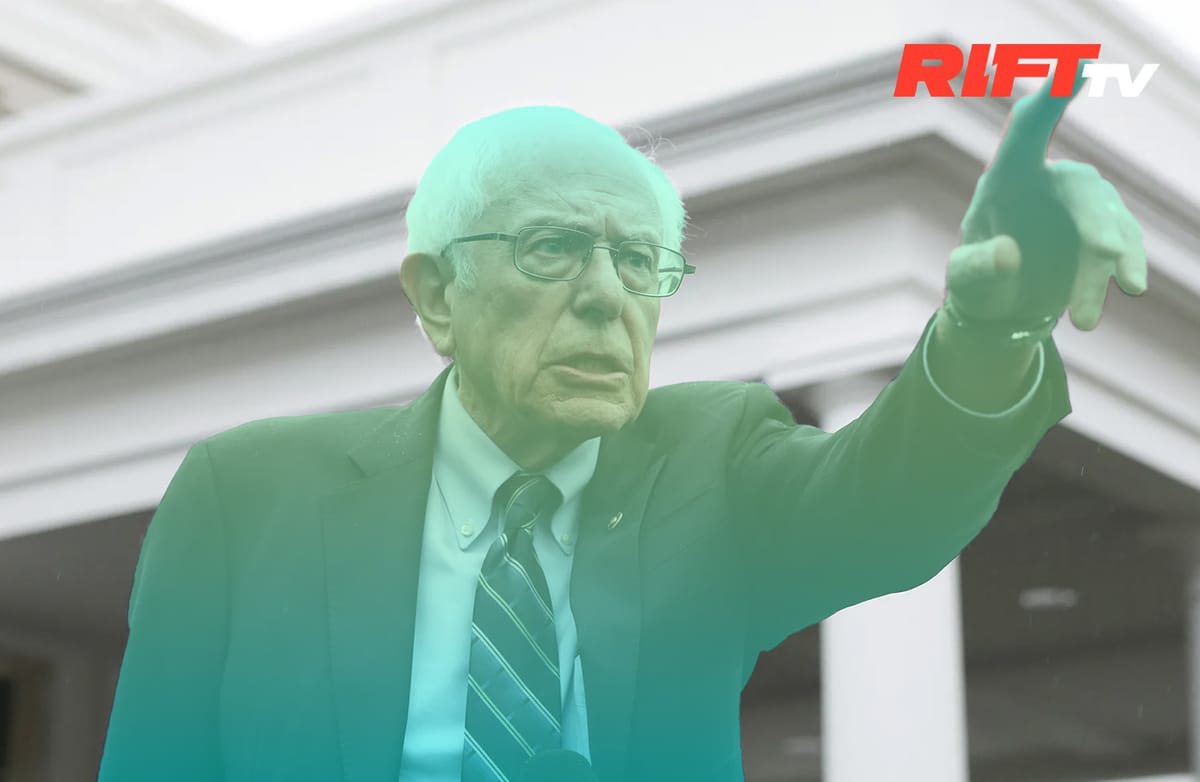 Bernie Sanders Just Body-Slammed CNN on Live TV—and the Crowd Went Wild