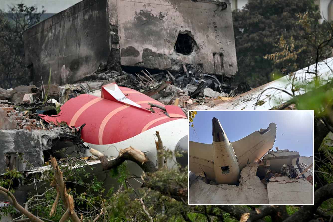 Air India Crash Shocks Ahmedabad: Tragedy Strikes Residential Area [WATCH]